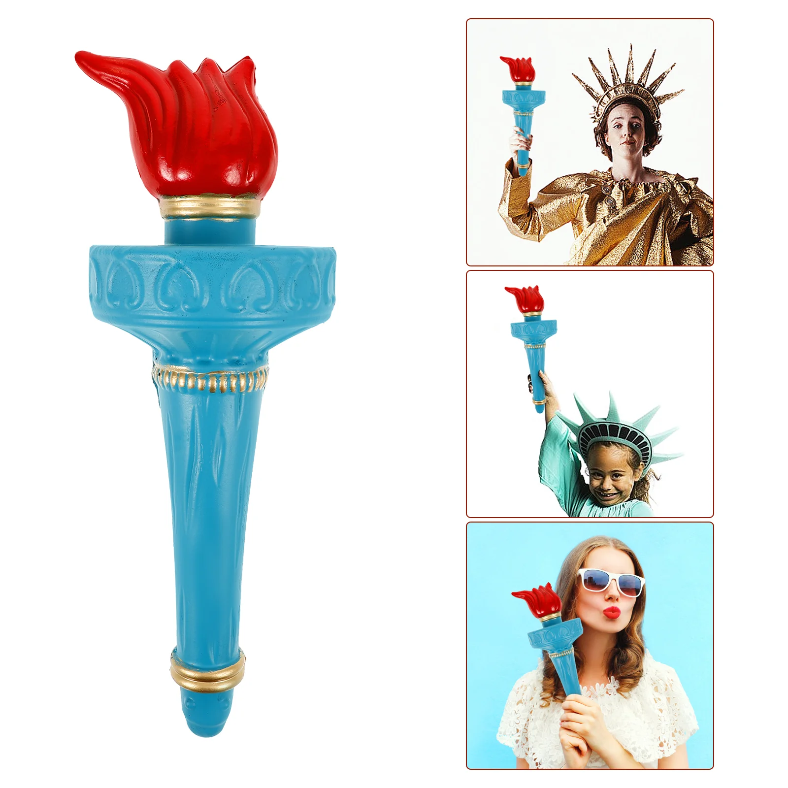 Statue-of-Liberty-Torch-Toy-Halloween-Cosplay-Supplies-Prop-Props-Resin ...