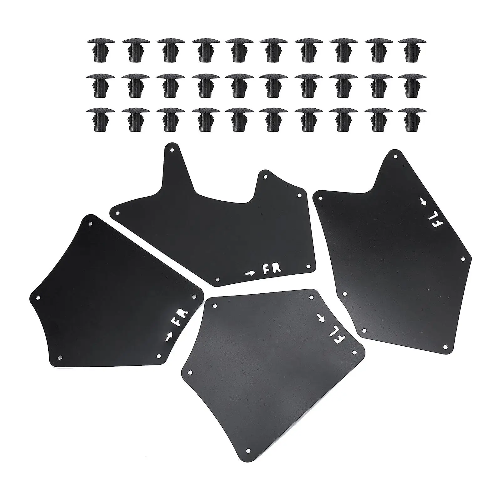4-Pieces-Splash-Guards-with-Clips-Mudflaps-for-Toyota-for-tundra ...