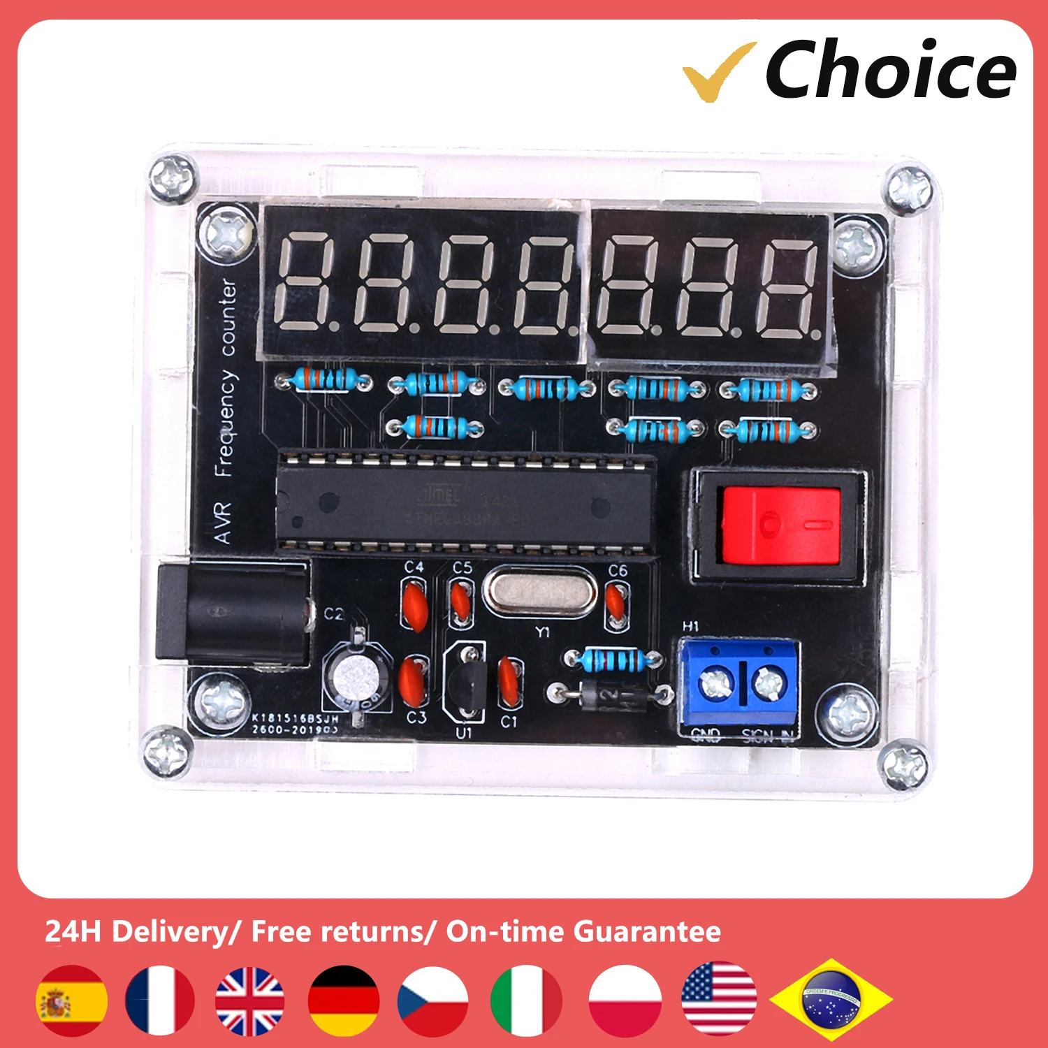 10MHz-Frequency-Meter-DIY-Kit-Frequency-Counter-AVR-Frequency-with-Shell-Counter-Cymometer ...