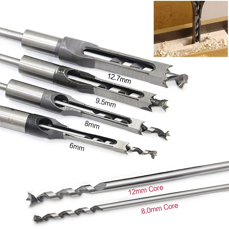 Hss Twist Drill Bits Square Auger | Square Hole Drill Bit Set | Square ...