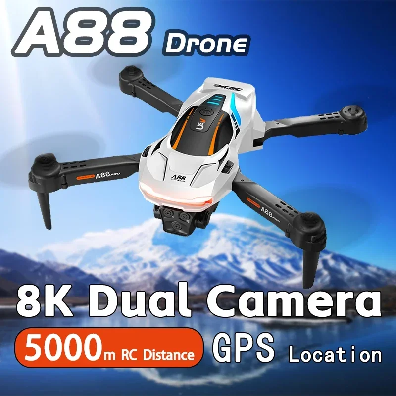 New-A88-Smart-Drone-Dual-Camera-8K-High-Definition-Aerial-Photography ...