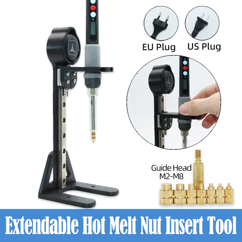 Brass-Heat-Set-Insert-Nut-Stealth-Press-Tool-Digital-Electric ...