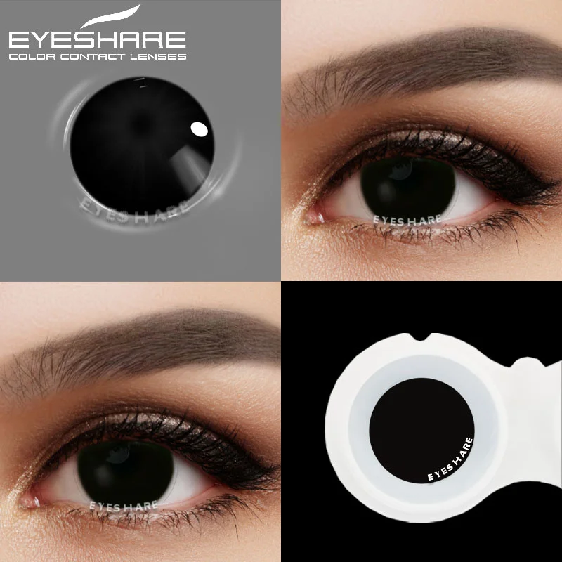 All White Contacts Lenses