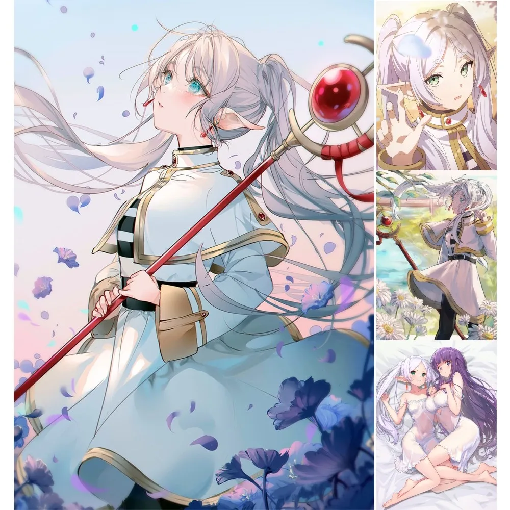 Frieren-Anime-Poster-Wall-Art-Home-Decor-Decora-o-do-quarto-Pintura ...