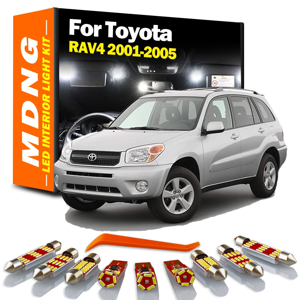 MDNG-8X-Interior-LED-Light-Kit-For-Toyota-RAV4-2001-2002-2003-2004-2005 ...