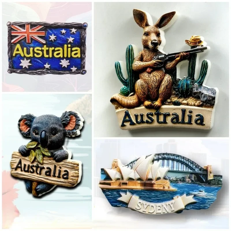 Australia Fridge Stickers Sydney Travelling Souvenirs Sydney Opera ...