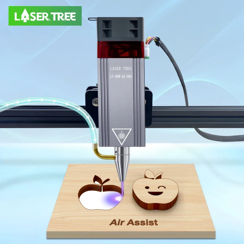 LASER-TREE-5W-10W-Optical-Power-Laser-Module-with-Air-Assist-450nm-Blue ...