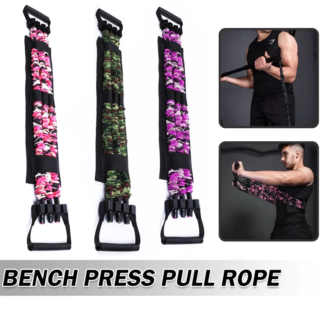 Bench-Press-Adjustable-Resistance-Band-Chest-Expander-Fitness-Muscle ...