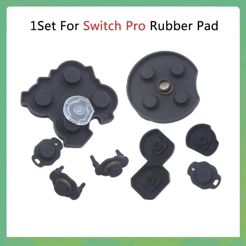 1Set For Switch Pro Rubber Pad Grip For NS Switch Pro Controller ...