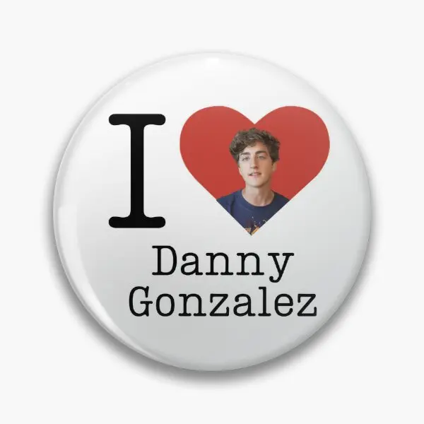 I Love Danny Gonzalez Soft Button Pin Lover Clothes Creative Badge Hat ...