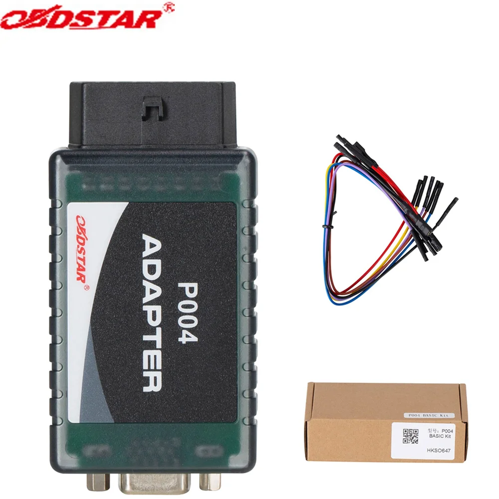 OBDSTAR RESET KIT P004 Adapter + P004 Jumper Covers 38 Brands and Over ...