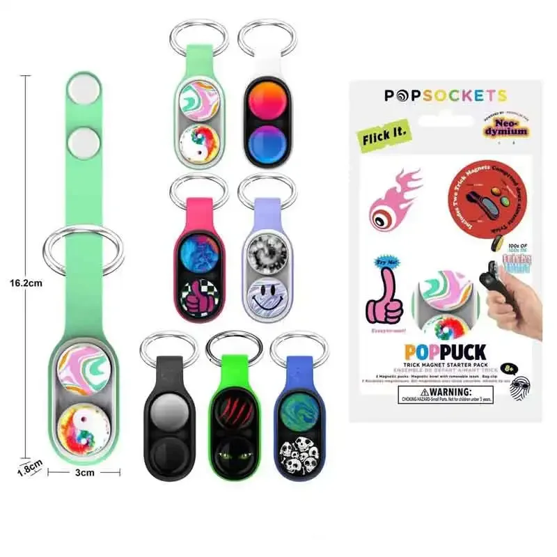 PopPuck-Decompression-Fidget-Toys-Elastic-Pop-Up-Magnet-Pop-Puck ...