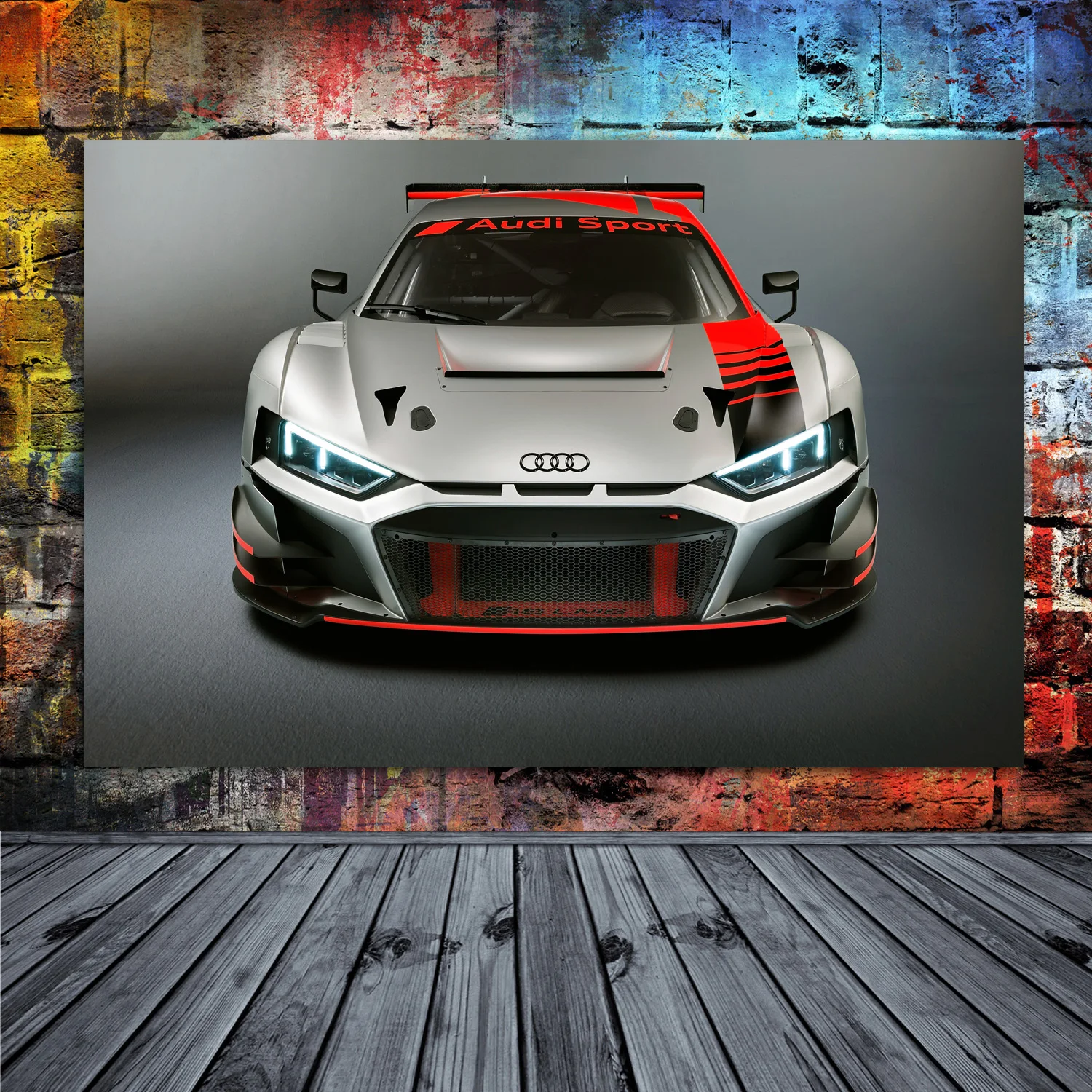 Audi R8 Wall Art: How This Poster Transformed My Living Room Into a ...
