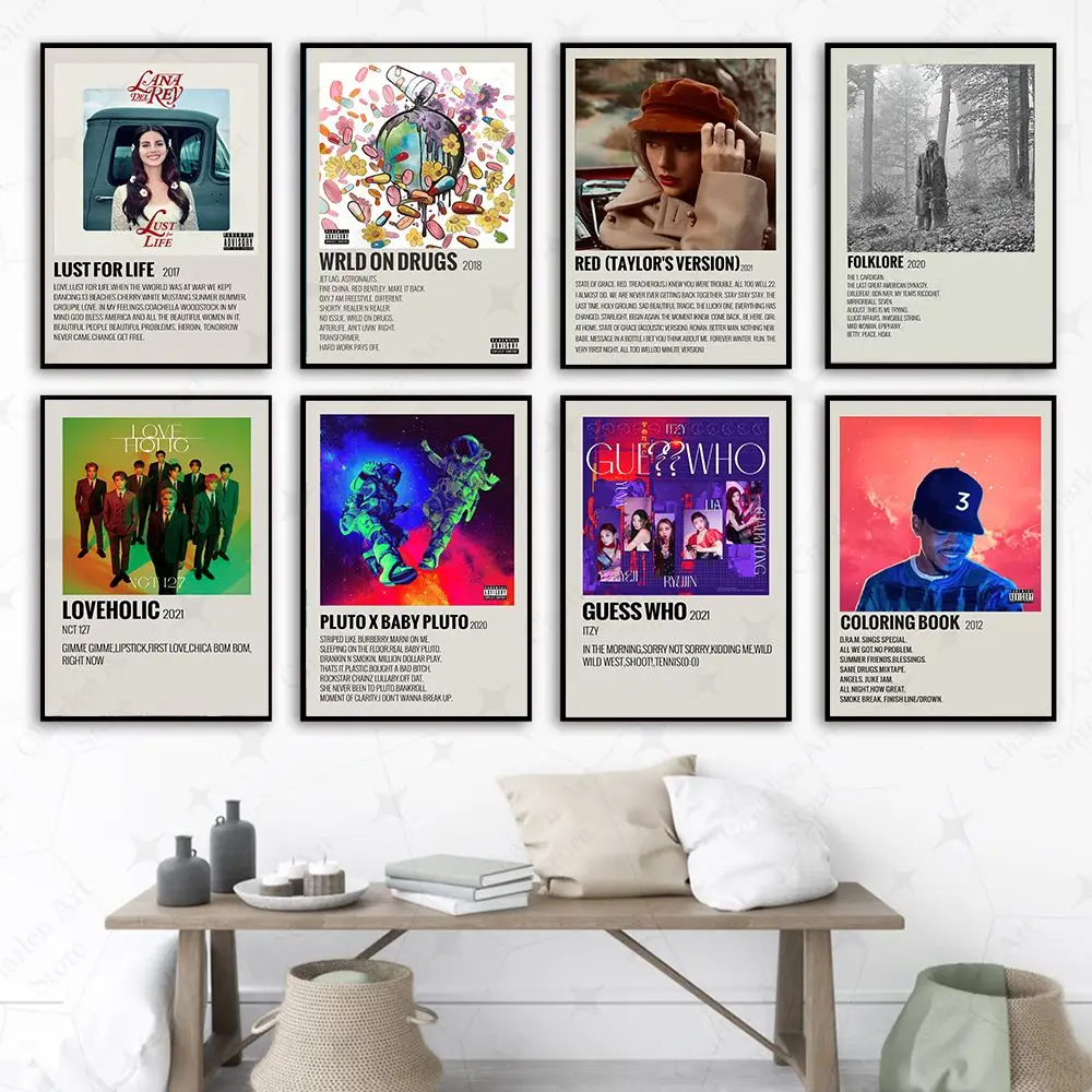 Classic-Vintage-Song-Music-Album-Poster-Band-Singer-Retro-Wall-Art ...