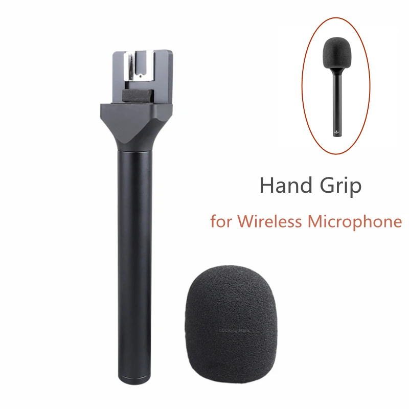 Handheld Wireless Microphone Holder MIH Wireless Microphone Grip Stick ...