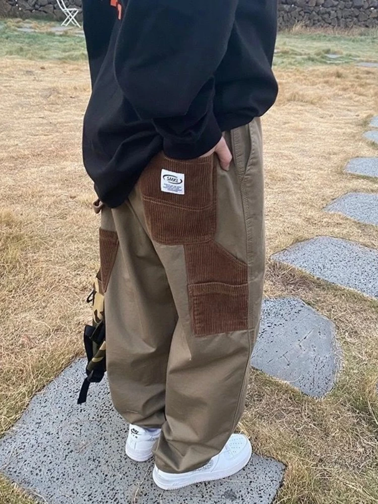 ADAgirl-Baggy-Cago-Pants-for-Women-Streetwear-Wide-Leg-Vintage ...