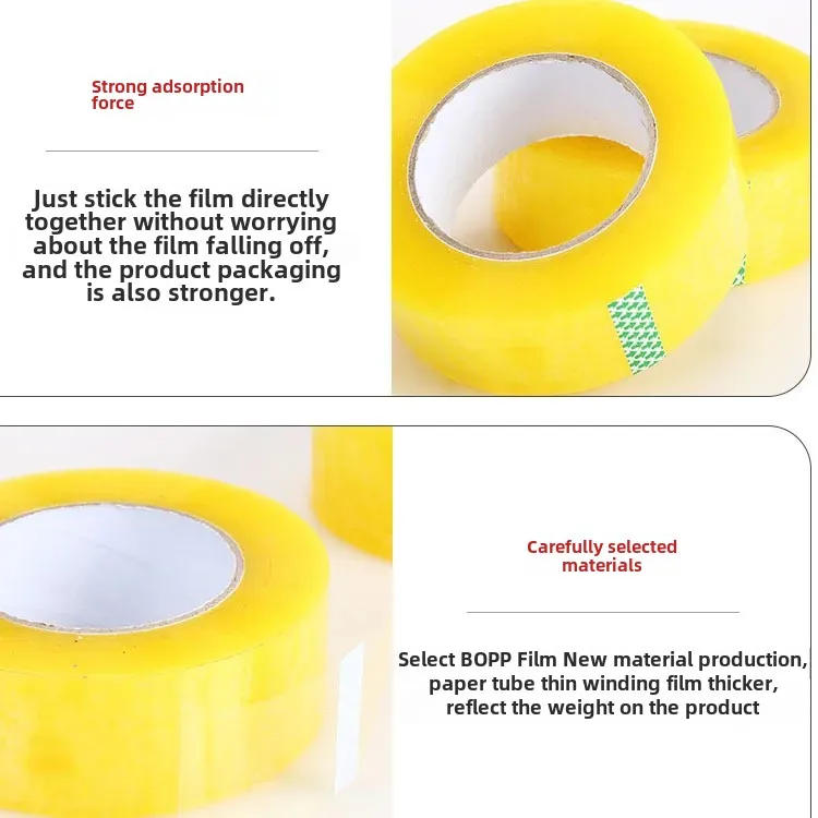 Factory-Stock-Large-Quantity-Wholesale-Transparent-Tape-Sealing-Paper ...