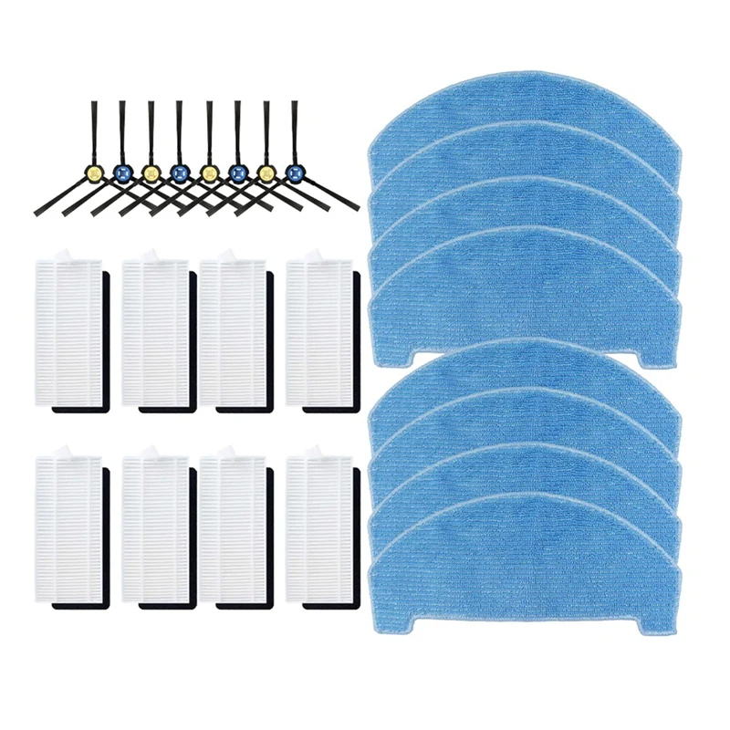 For-ILIFE-T20s-A20-Polaris-PVCR-3600-G2-Side-Brush-Hepa-Filter-Mop ...