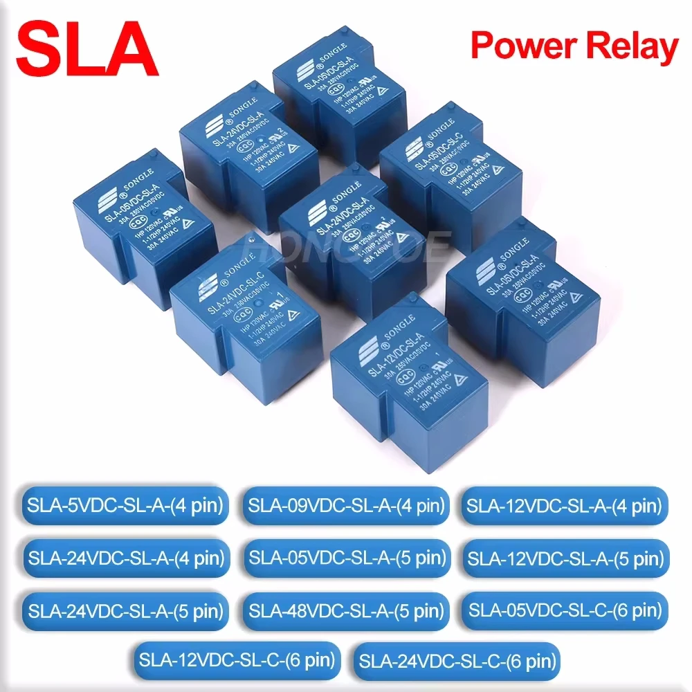 5Pcs-Power-Relay-SLA-SLA-05V-09-12V-24V-48VDC-SL-A-C-4Pin-5Pin-6pin.jpg