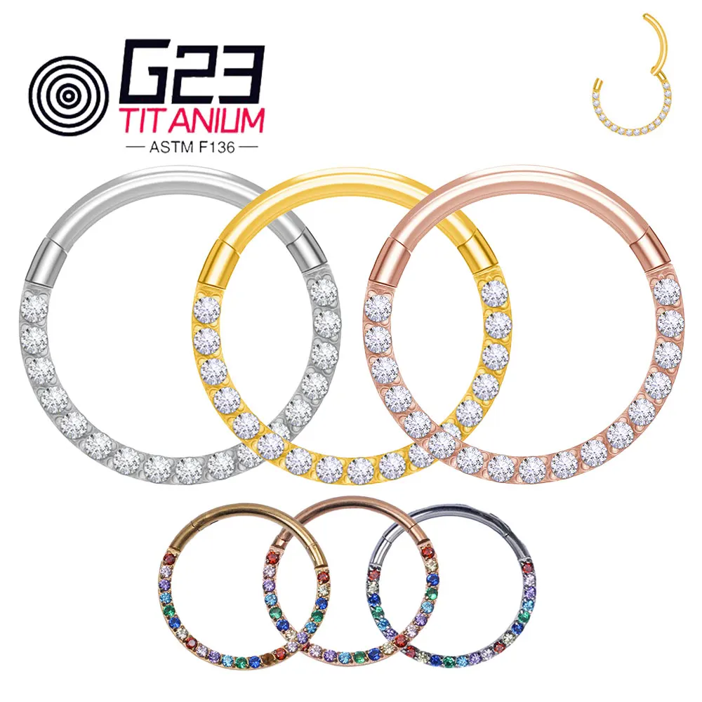 Colorful-G23-Titanium-CZ-Hinged-Pitch-Ring-Nose-Ring-Open-Small-Nasal ...