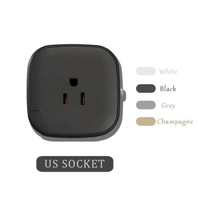 XKL Premium Movable Socket For Power Track Universal EU US Dual USB LED ...