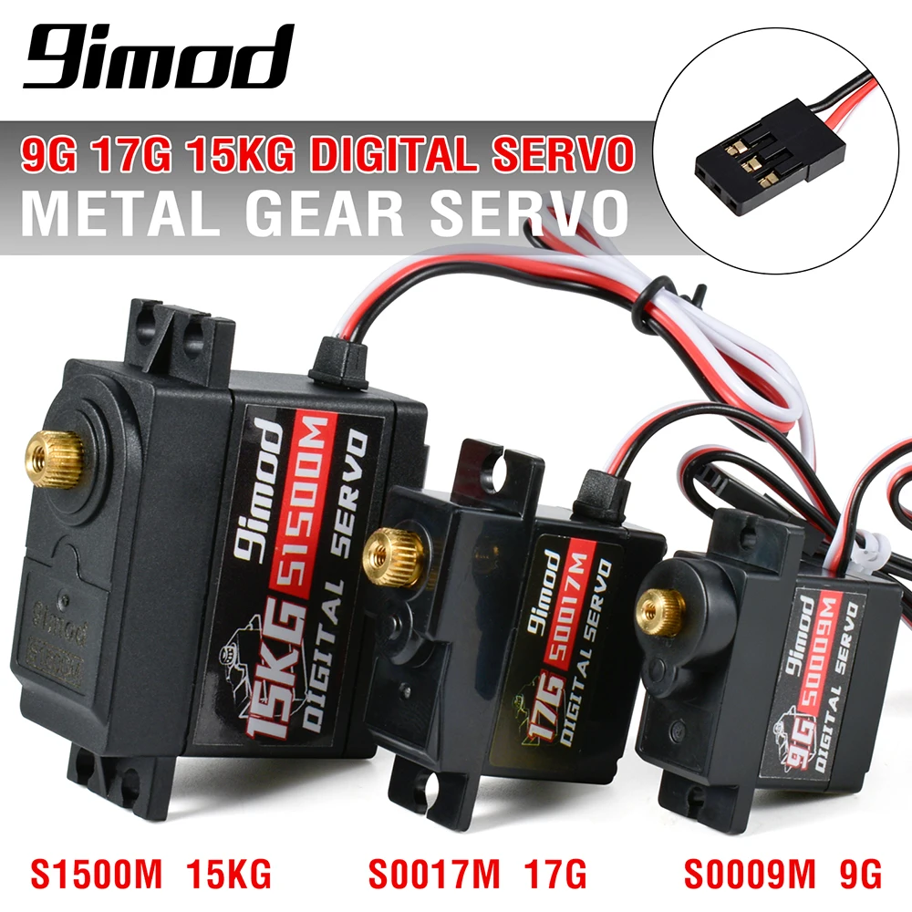 9imod-S0017M-17g-Servo-Metal-Gear-1-8KG-Micro-Mini-Digital-Servo-for-1 ...