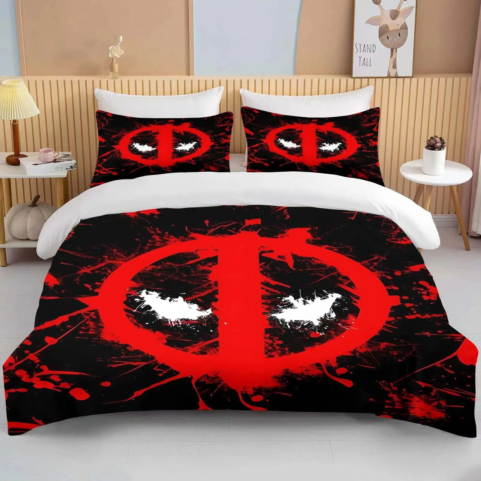 Deadpool-Disney-Bedding-Duvet-Cover-Boy-Duvet-Cover-Bedding-Set ...