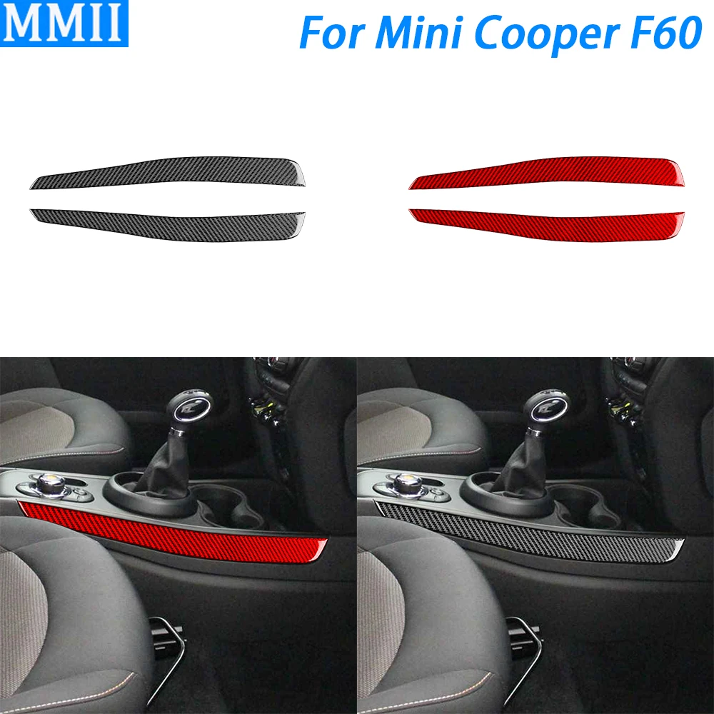 For Mini Cooper F60 Countryman 2017-2023 Carbon Fiber Gear Shift Both ...
