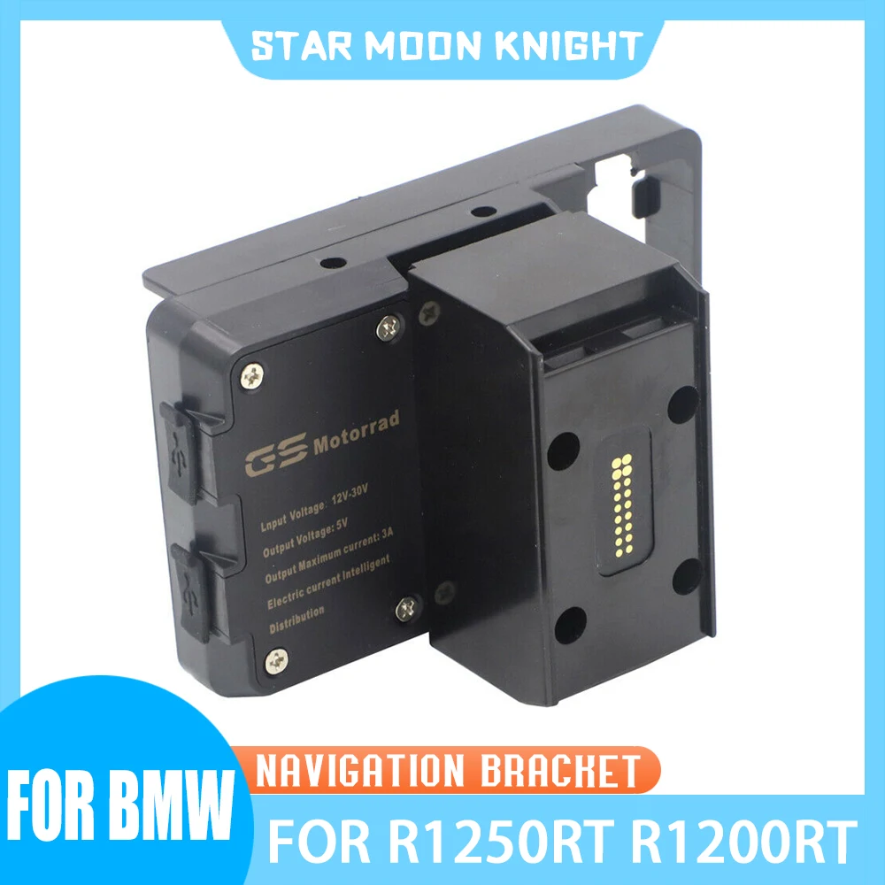 Motorcycle-USB-Mobile-Phone-GPS-Navigation-Bracket-Wireless-Charging ...