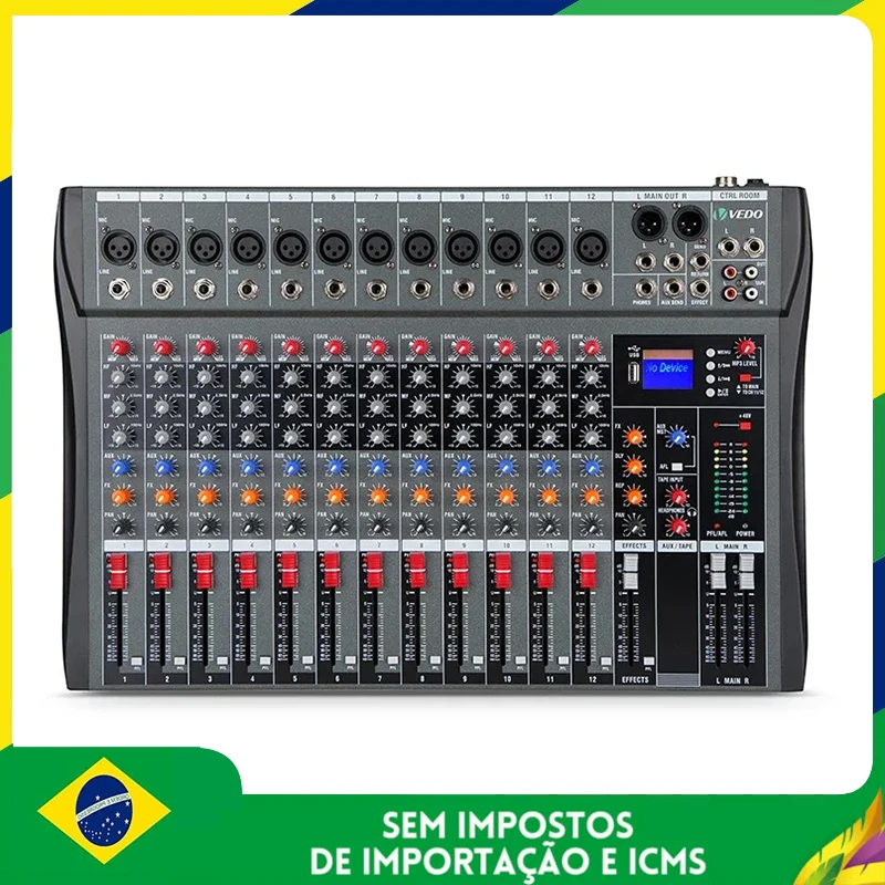 Profissional-Som-Mixing-Console-Entrada-De-Computador-USB-Audio-Mixer ...