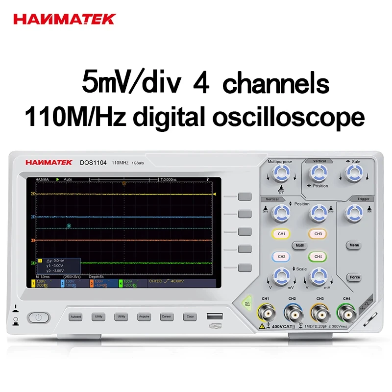 Hanmatek-Digital-Oscilloscope-5mV-Div-2-4-Channels-110MhZ-Bandwidth-1GS ...