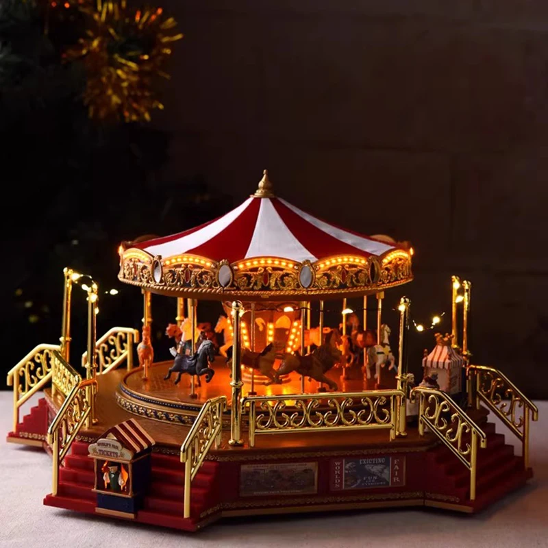 Luxury-Nordic-Christmas-Music-Box-Small-Party-Modern-Living-Room ...