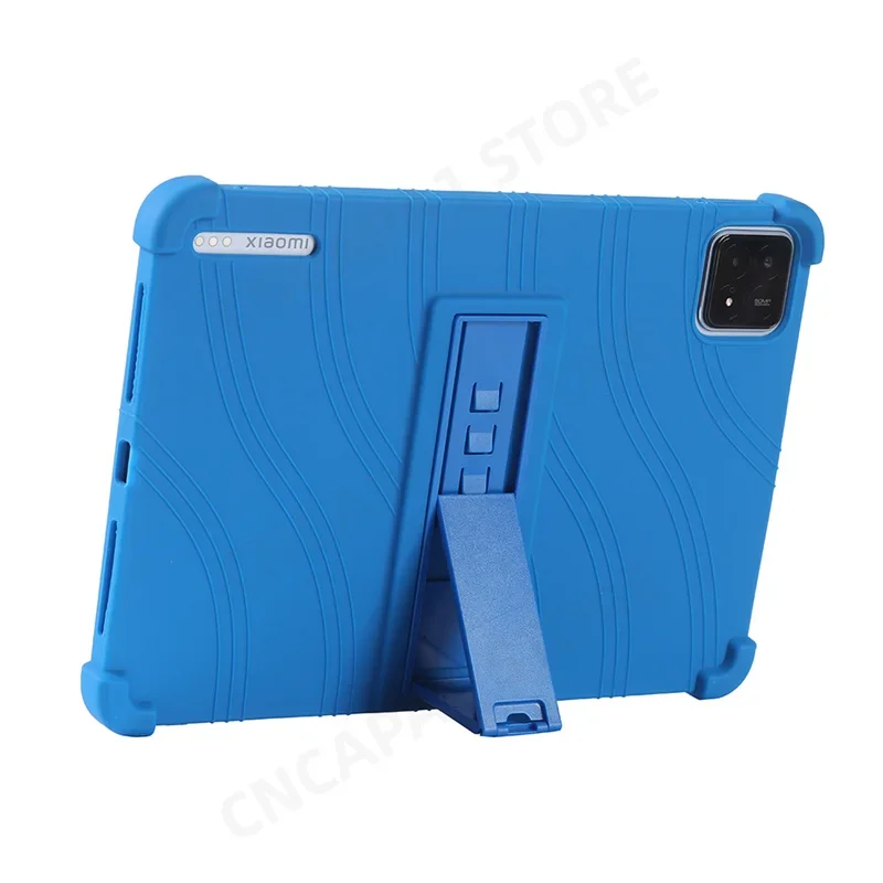 Enhanced Shockproof Silicone Tablet Case with Kickstand and Reinforced ...