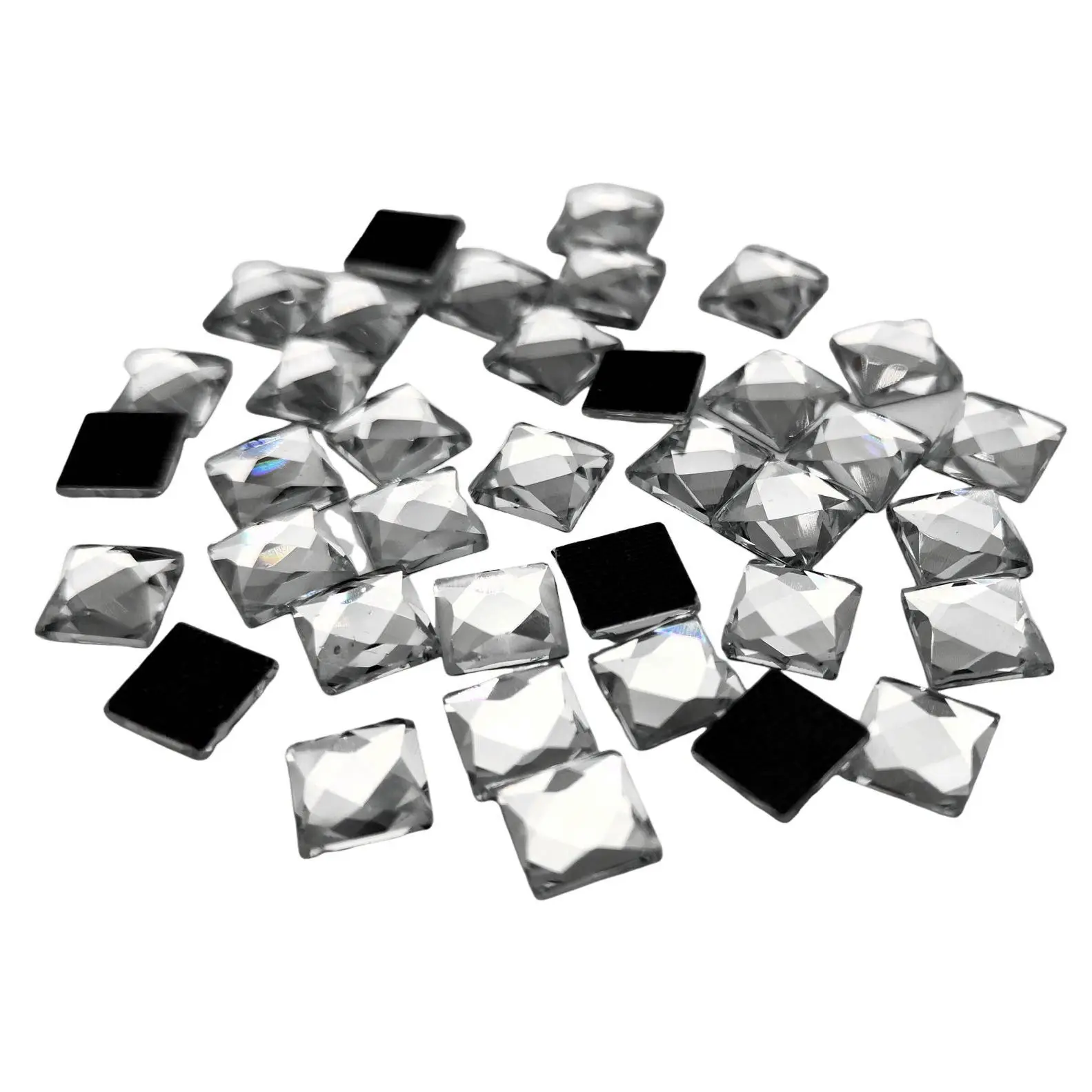 Glass-HotFix-Rhinestones-Square-Rectangle-Shape-DMC-Crystals-Iron-On ...