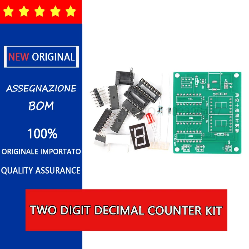 Dois dígitos decimal contador projeto baseado ensino de dois dígitos ...