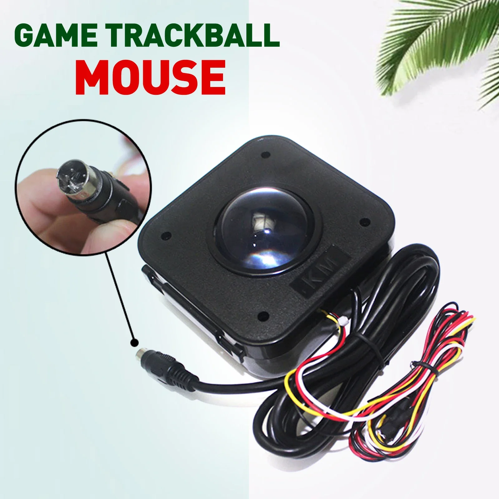 Juego-de-Arcade-TRACKBAL-sin-problemas-rat-n-Trackball-iluminado-LED ...