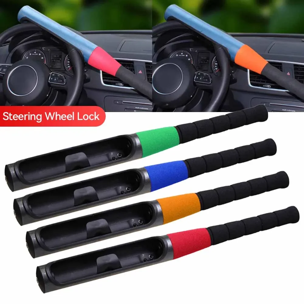 New-Car-Steering-Wheel-Locks-Anti-Theft-Car-Rotary-Steering-Wheel-Lock ...
