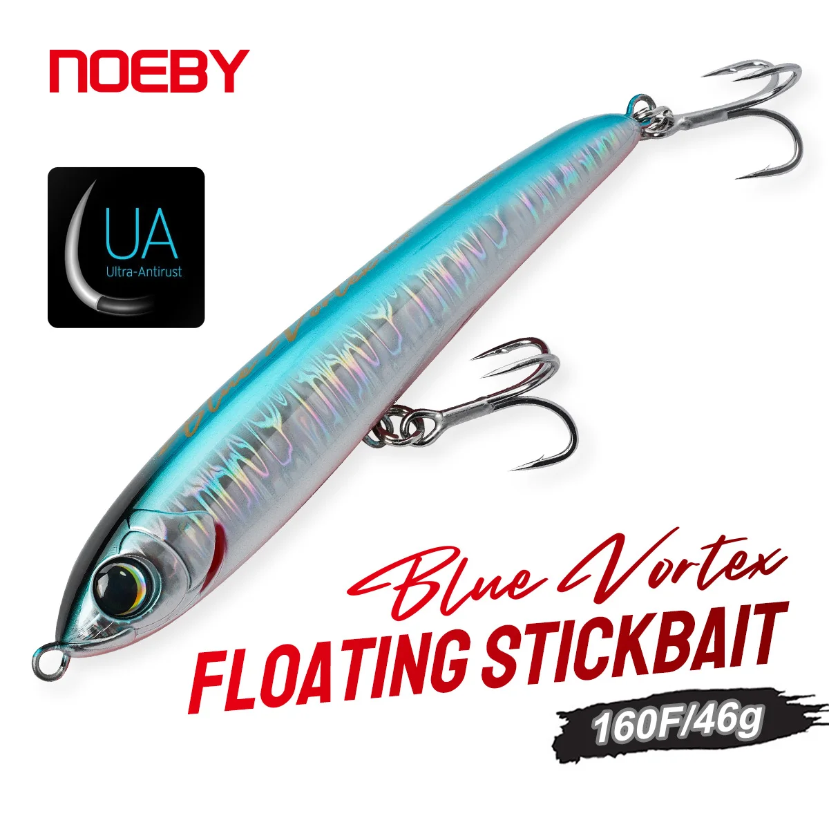 Noeby Blue Vortex Stickbait 160mm 46g – Why This Is the Only Tuna ...