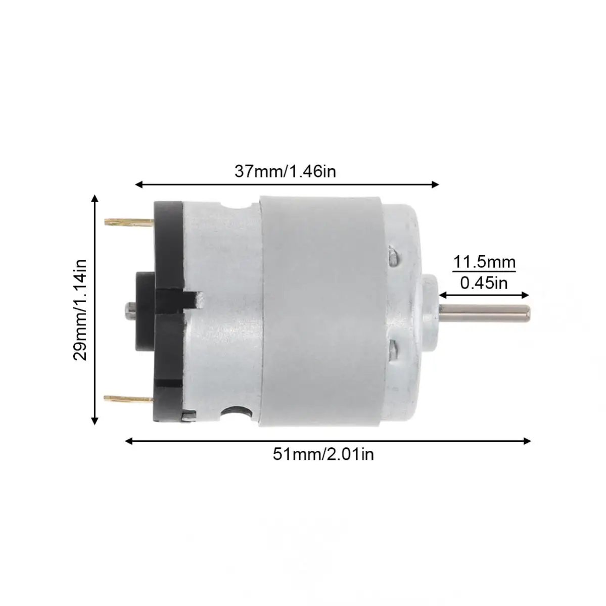 Rs360 Dc Motor 6V-12V 24000Rpm Nagysebességű Szén – FIXO.hu