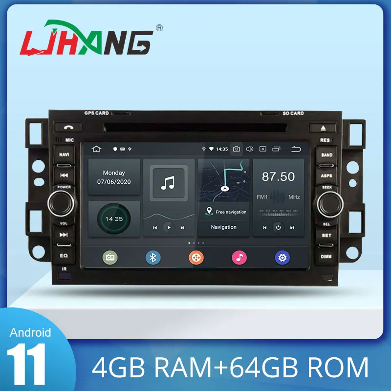 Ljhang Android 12 Car Dvd Player For Chevrolet Epica Captiva Lova Aveo ...