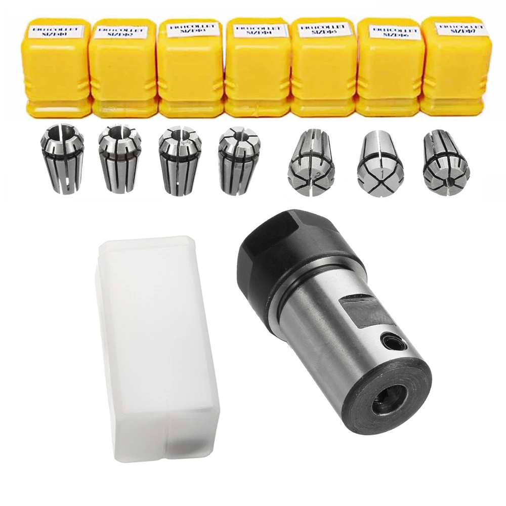8Pcs-Set-ER11A-5mm-Spindle-Motor-Collet-Extension-Rod-1-7mm-ER11 ...