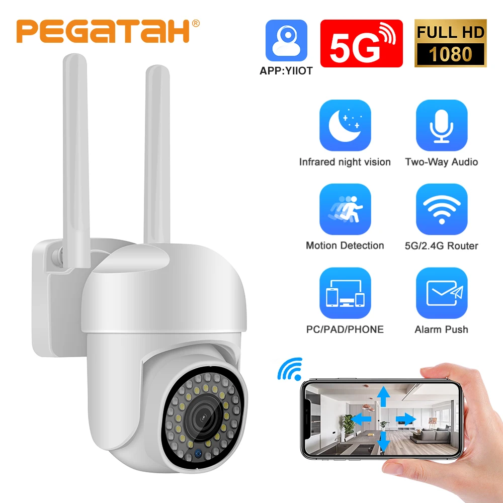 5G IP Camera Indoor and Outdoor Surveillance Cameras CCTV Wireless ...