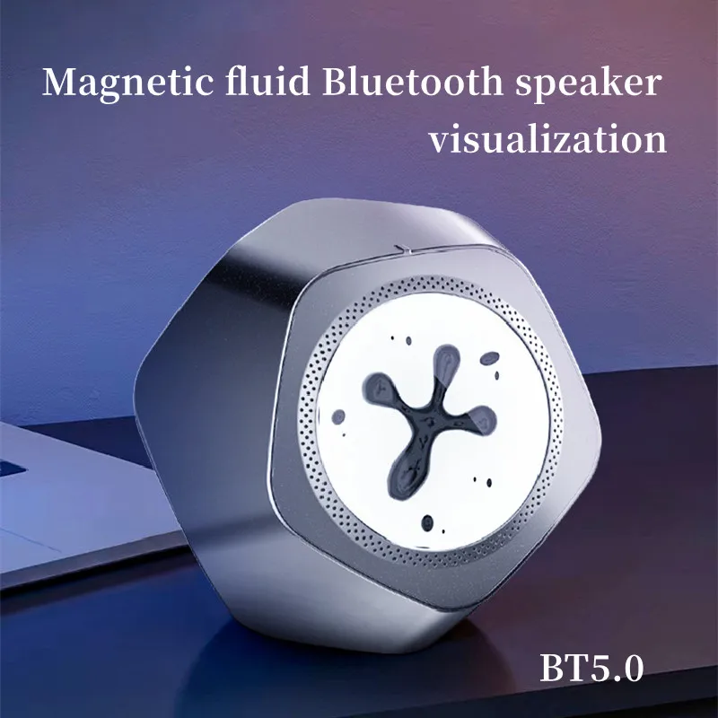 Wireles-Magnetic-Fluid-Speaker-Music-Visualization-Floating-Ferrofluid ...