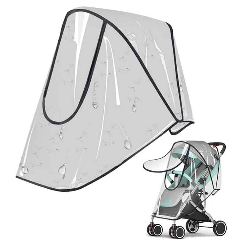 Universal-Stroller-Rain-Cover-Baby-Travel-Weather-Shield-Practical ...