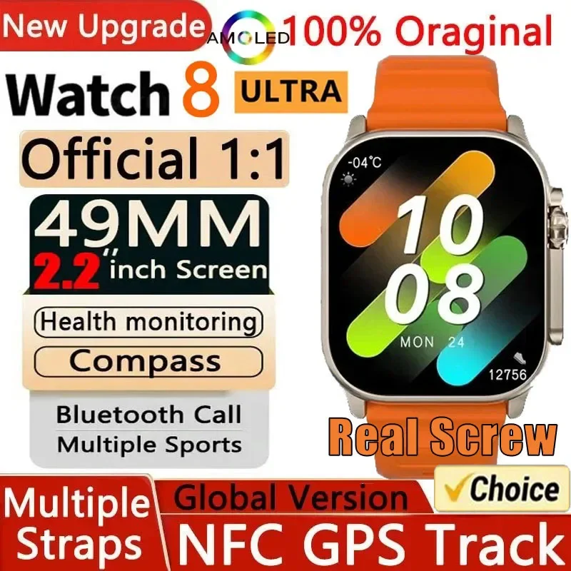 New-Watch-8-Ultra-Smart-Watch-49mm-2024-New-NFC-Men-Women-GPS-Track ...