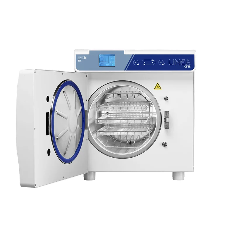 LINEA Foster Plus 17/22l Table Top Autoclave Lcd Display Class B Dental ...