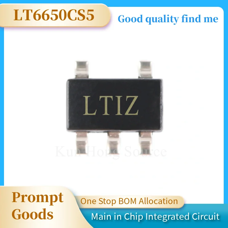 LT6650CS5-Encapsulation-SOT-23-5-Voltage-reference-chip-Input-Voltage-1 ...