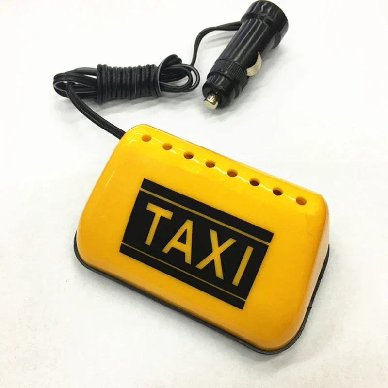 Car-Taxi-Light-LED-Sign-Decor-Glowing-Decor-Auto-Dome-Light-12V ...