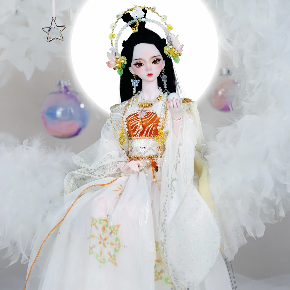 Dbs Bjd Dream Fairy 1/3 Doll Mechanical Body Joint Moon Fairy With ...