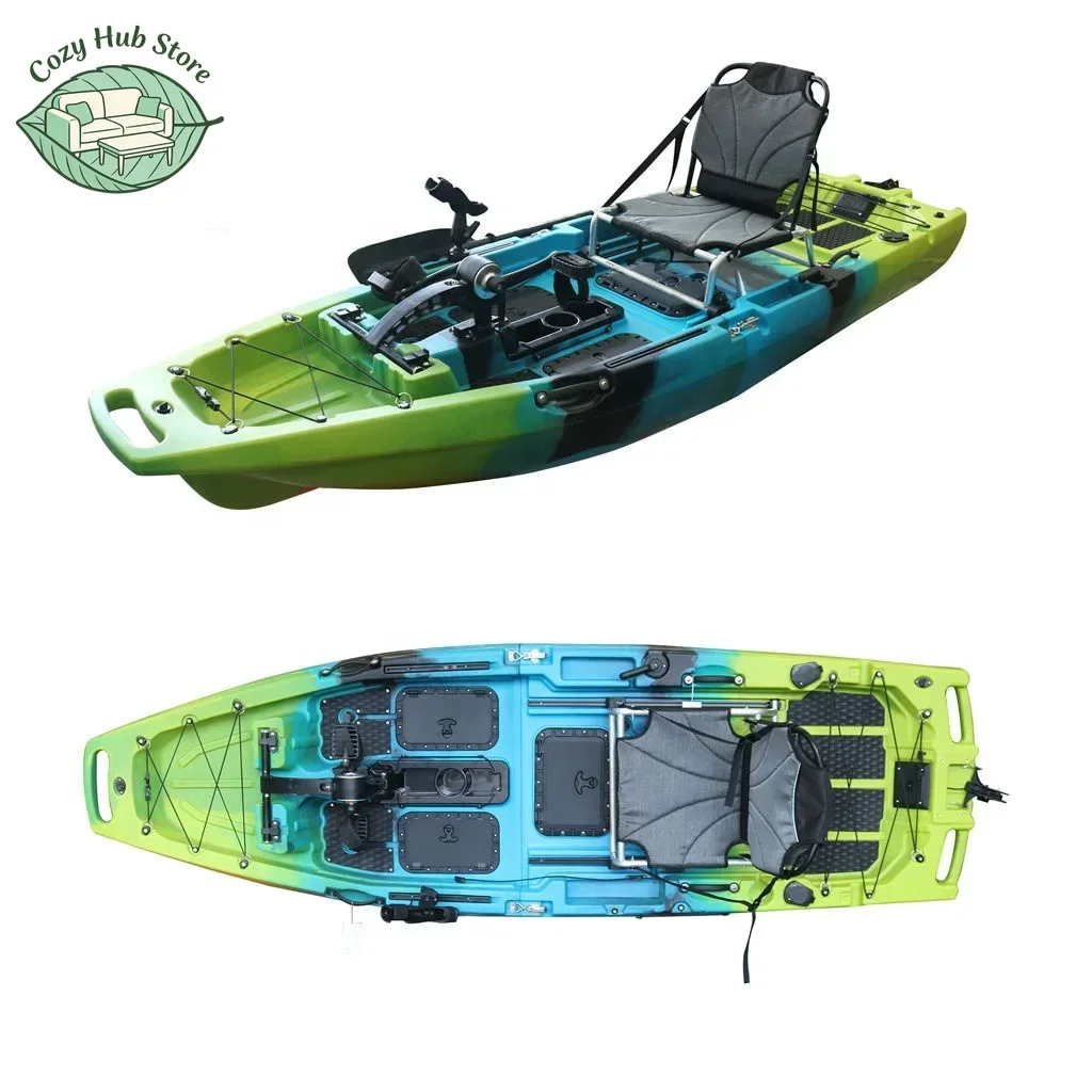 For Kayak/Canoe New Design 1 Person Pedal Drive Propeller Fin Foldable ...